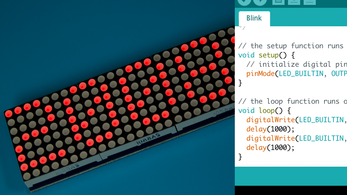 Esp32 Arduino Matrix Led Display With Rest Api 5834