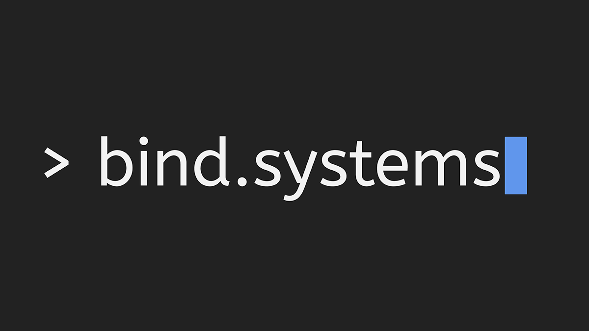 Bind.systems, the home for the IoT industry